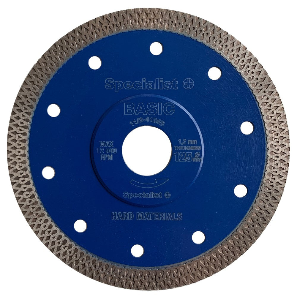 Specialist+ Diamond disc Britva 125x1.2x22 – MANA